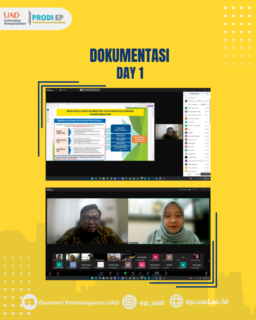 Prodi Ekonomi Pembangunan Uad Berhasil Mengadakan Internasional Summer Course Dengan Tema ...